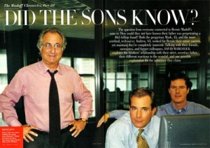 THE MEDIA’S IN-COMPLETE NARRATIVE OF THE MADOFF FRAUD