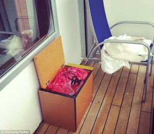 Photos: Carnival cruise is officially covered in shit and piss and puke.