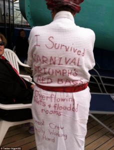 Photos: Carnival cruise is officially covered in shit and piss and puke.