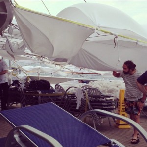 Photos: Carnival cruise is officially covered in shit and piss and puke.