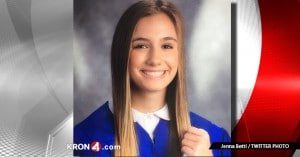 Jenna Betti killed after being sucked in by freight train's vacuum.