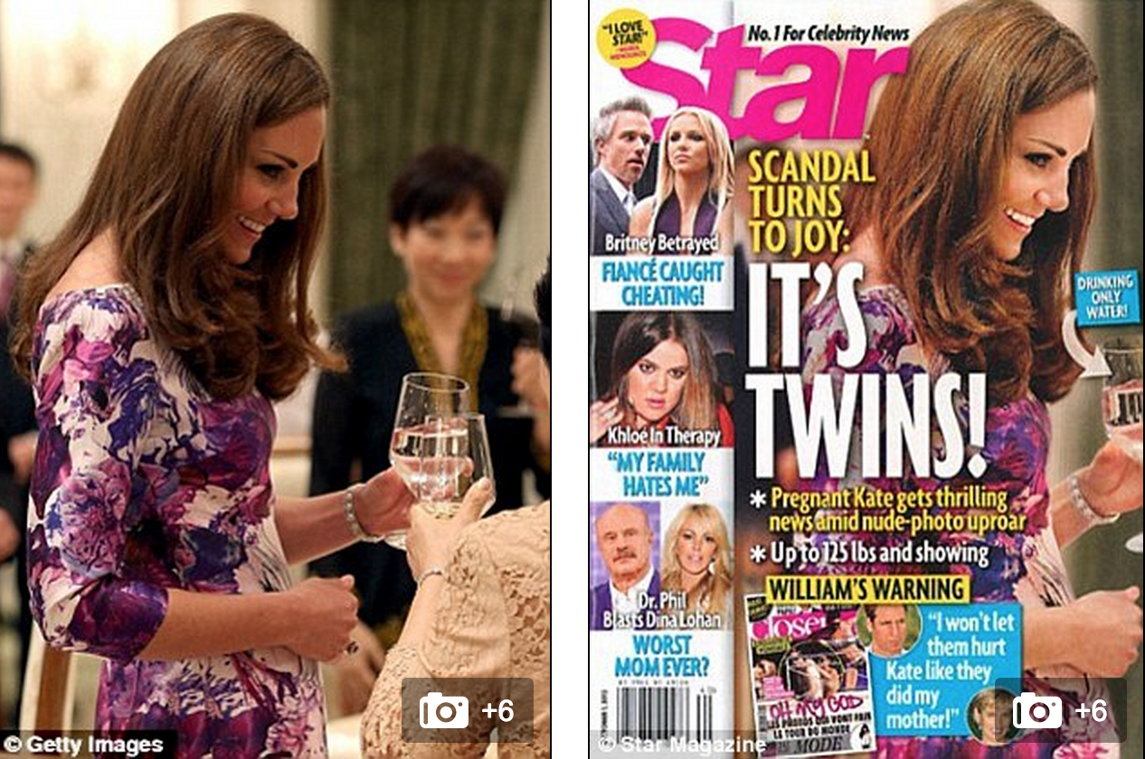 Kate Middleton Woman’s Day magazine cover photoshop fail: ‘Is that me ...
