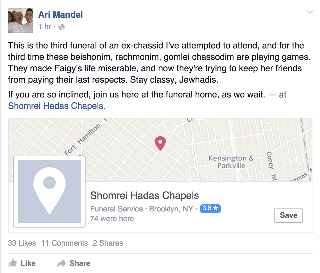 Faigy Mayer: Do Hasidic Jewish groups have blood on their hands?