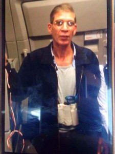 'Get on the TV' Ben Innes selfie with Seif Eldin Mustafa EgyptAir hijacker