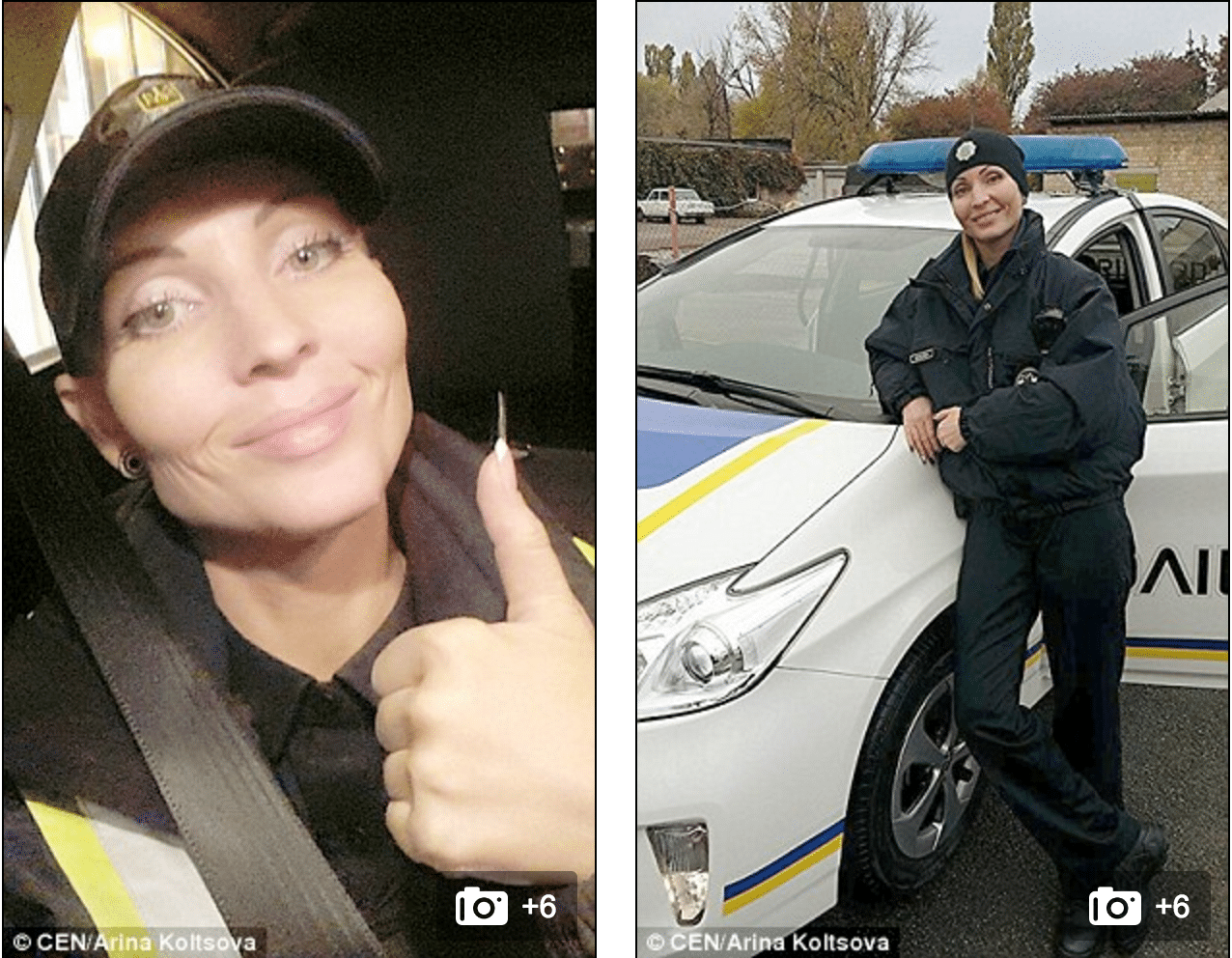 Arina Koltsova photos: Ukrainian police officer dies after contracting ...
