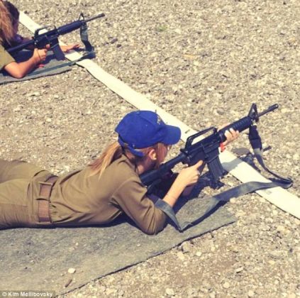 Kim Mellibovsky photos: How an Isreali female soldier became an ...