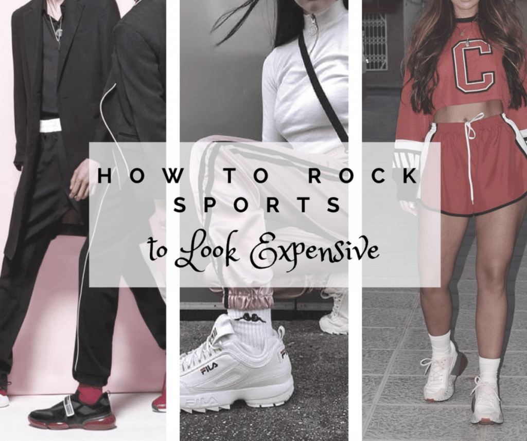 Sportswear looks that rock: High end fashion with a budget.