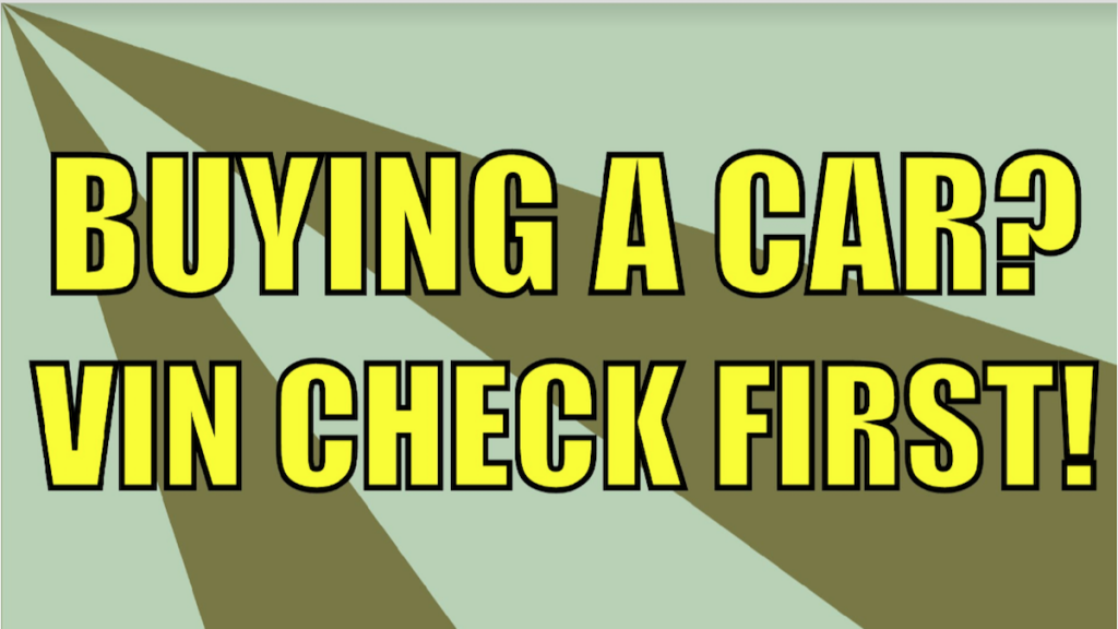 BMW Vin Check report: History of used car for buyers main benefits.