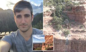 Jordan Brashears Washington barefoot hiker falls 100 feet to his death