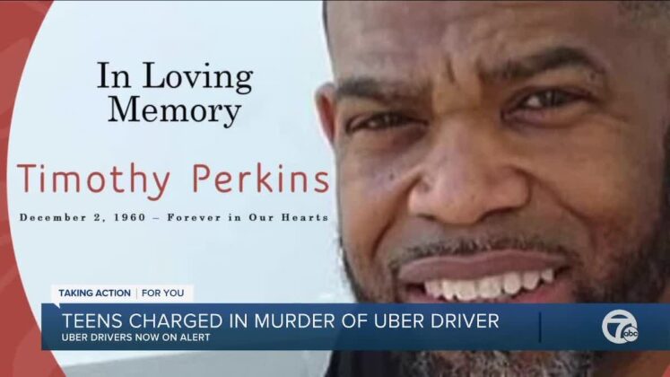 Timothy Perkins Detroit Uber driver robbed & murdered thrill plot by teens