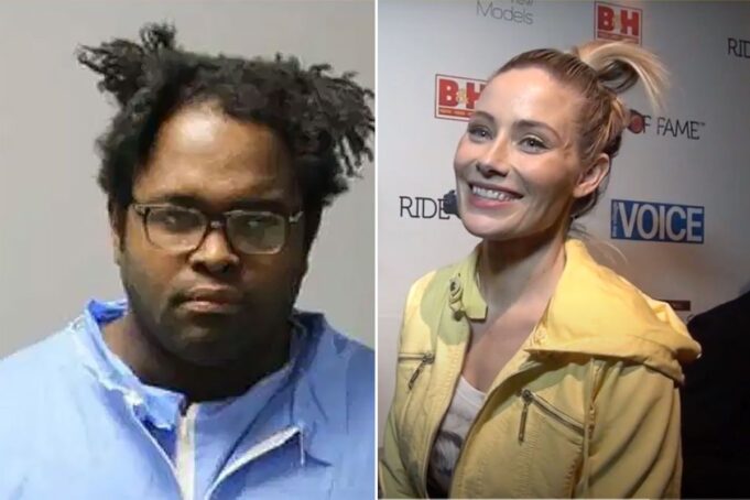 Rebecca Landrith model shot dead. Tracy Rollins truck driver arrested