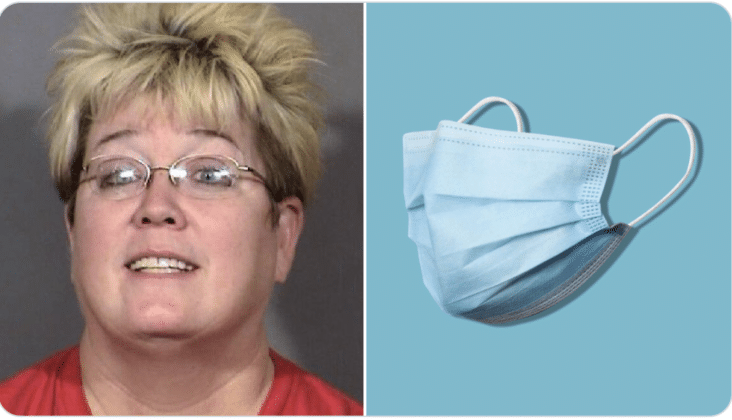 Katrina Alspaugh Las Vegas passenger refuses to wear mask at airport