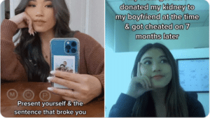 Colleen Le TikTok star donates kidney to boyfriend & then dumped