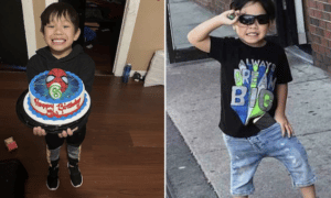 Mason DeChhat 6 yr old boy found after swept away Merrimack fishing trip