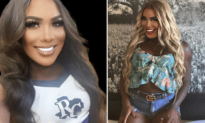 Averie Chanel Medlock trans cheerleader chokes Karleigh Jones