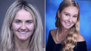 Clare Margaret Meacham leaves baby home alone to go drinking