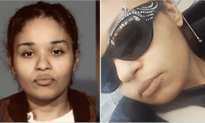 Shanice Aviles serial robber arrested stealing Bob de Niro presents