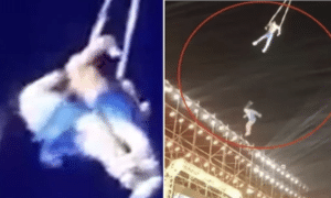 Sun Moumou Chinese trapeze artist falls to her death in Suzhou City