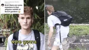 Jacob Pursifull jumps into alligator pit in death wish to boost TikTok