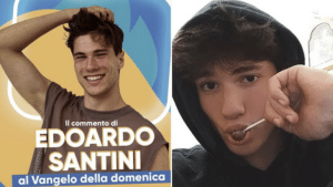 Edoardo Santini Italy’s most handsome man to become a priest