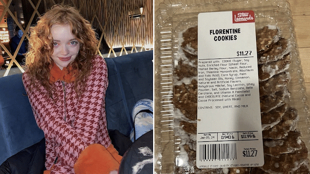 Orla Baxendale dead eating mislabeled Stew Leonard's cookies