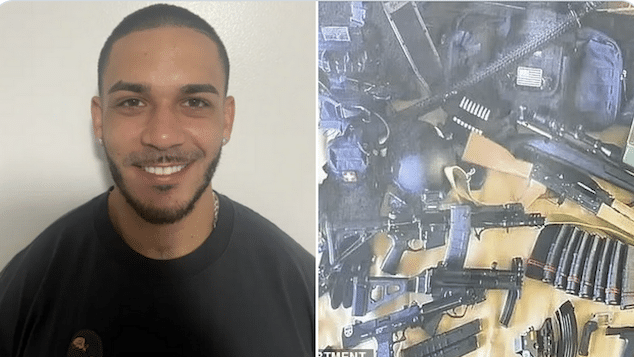 Brandon Kapas shoots & kills 3, truck packed with arsenal of guns