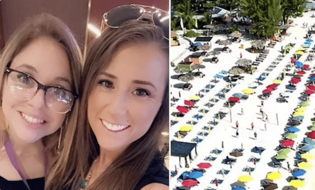 Bahamas beach resort & Carnival Cruises blame Kentucky moms