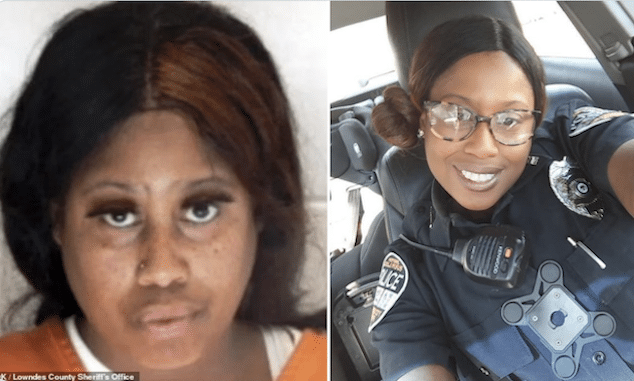 Robin Conner, Columbus Mississippi cop fired shoplifting in uniform