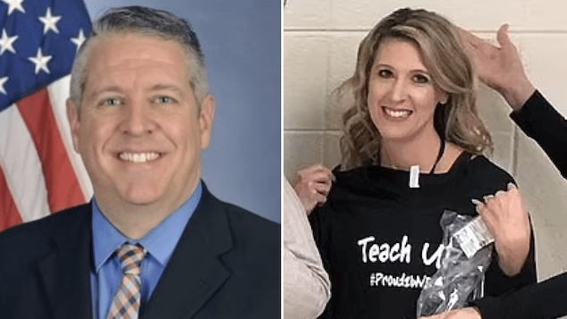 Husband of Nebraska teacher arrested id as defense official