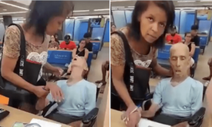 Erika de Souza wheels dead uncle to Brazil bank to co-sign loan