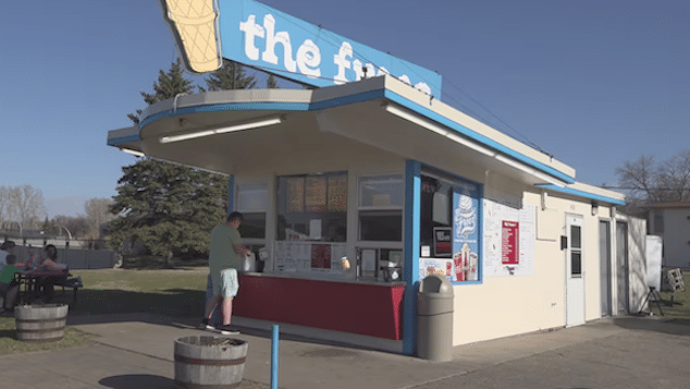 Emily Swenson MN ice cream shop worker at Moorhead Freez fired