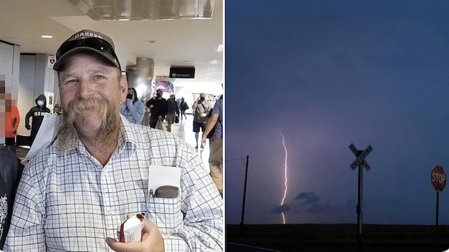 Mike Morgan, Colorado rancher & 34 cattle killed by bolt strike