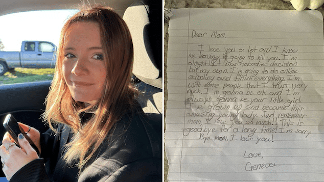 Geneva Hodge found after running away with mystery older man