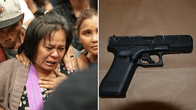 Patrick Husnay Utica cop shoots Nyah Mway flashing pellet gun