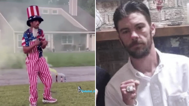 Allen Ray McGrew, S.C man kills self setting off fireworks on head