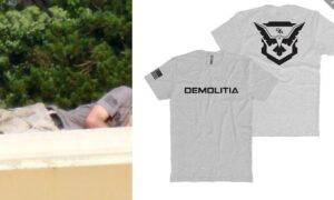 Thomas Crooks wore Demolition Ranch T-shirt that promoted guns