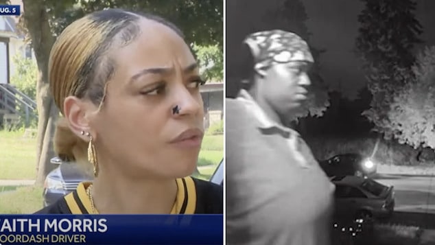 Janiyah Jones vandalizes DoorDash driver’s car over failed chicken ...