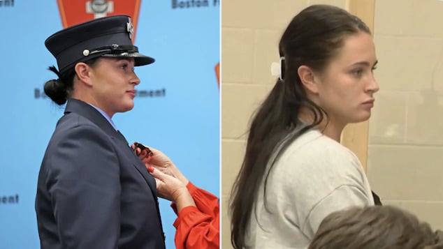 Cara Stapleton, Boston fire cadet arrested beating ‘cheating’ boyfriend