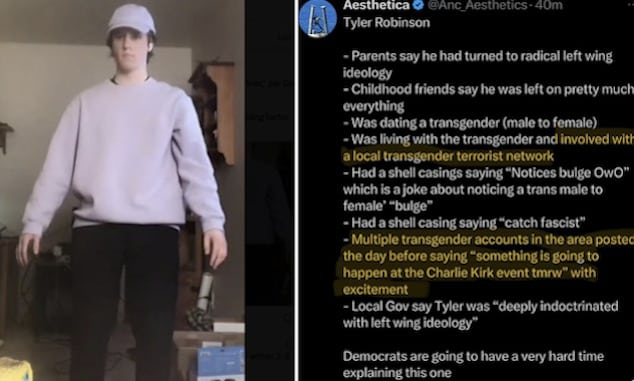 Lance Twiggs Tyler Robinson roommate & possible transgender partner id