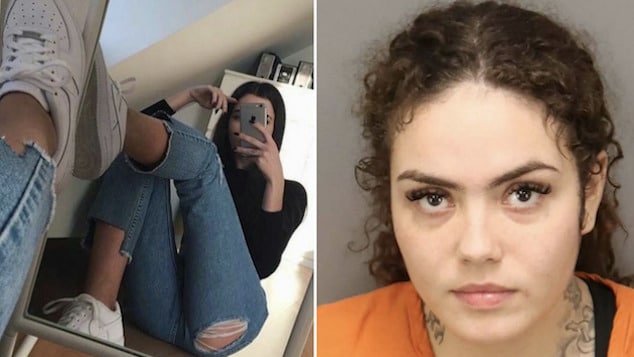 Hawt bixch arrested speeding 107 mph in 55 mph to make it to pizza store