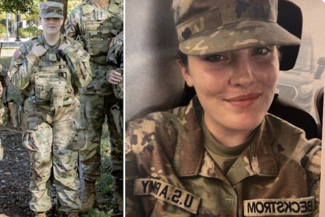 Sarah Beckstrom, West Virginia National Guard shot by Afghan not ...