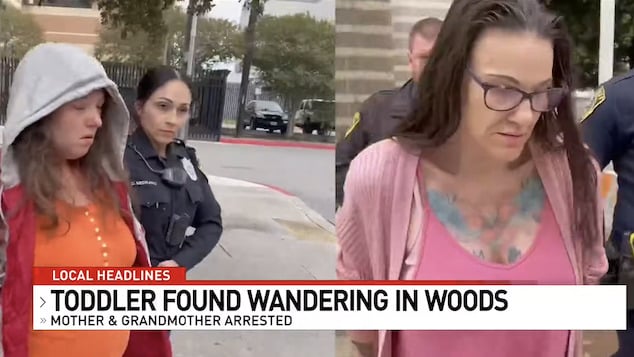 Haley Peoples, San Antonio mom & grandmom arrested after 2-year-old found wandering alone