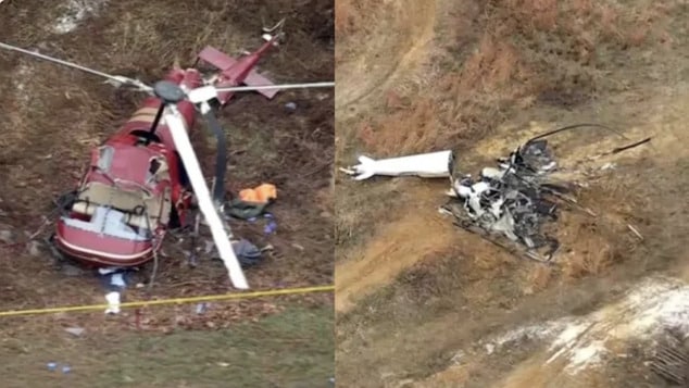 Hammonton nj helicopter crash leaves pilot dead, other injured
